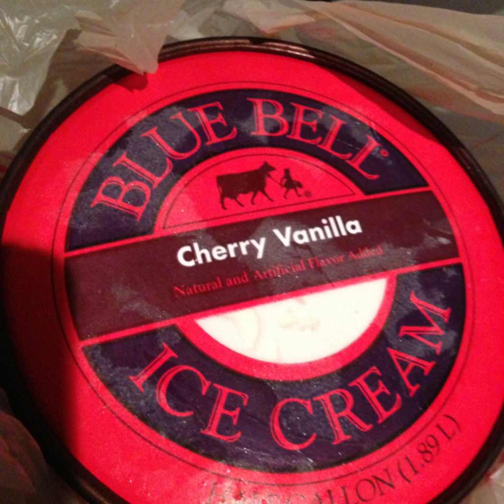 Blue Bell Ice cream, Peaches & Homemade Vanilla: Calories, Nutrition ...