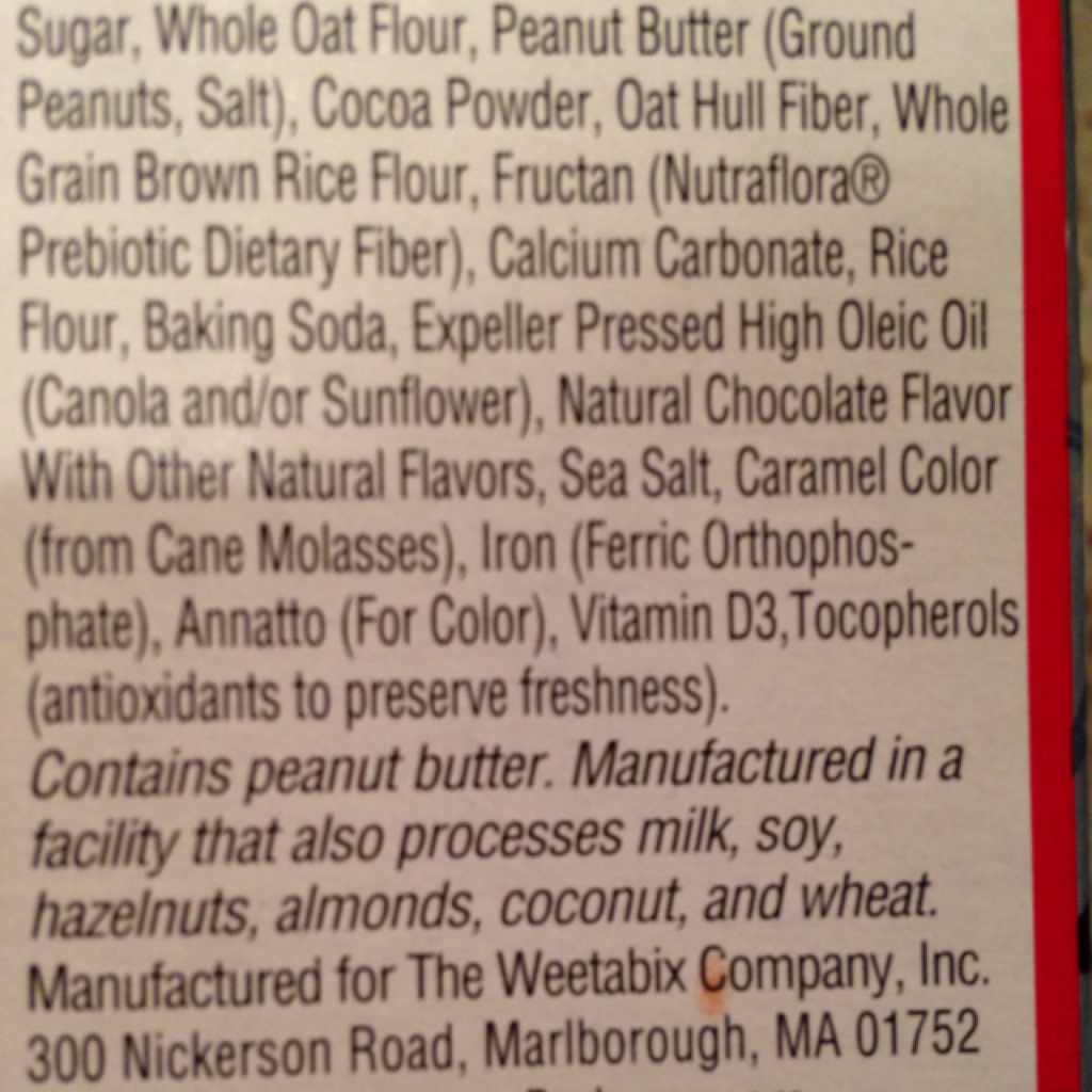 BARBARA'S Puffins Cereal, Peanut Butter & Chocolate: Calories ...