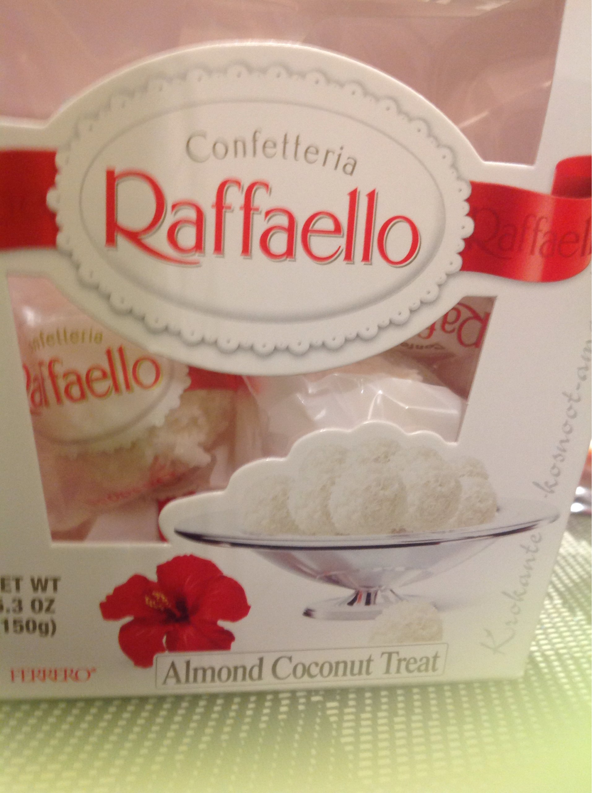 Confetteria Raffaello Almond Coconut Treat: Calories, Nutrition ...