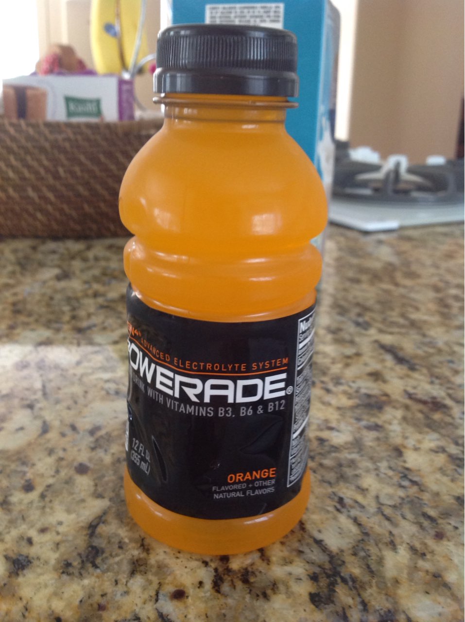 Powerade Orange Flavor Sports Drink: Calories, Nutrition Analysis ...
