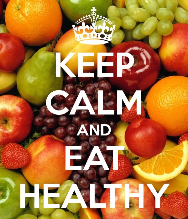 Keep calm and eat healthy | Fooducate Diet Motivation