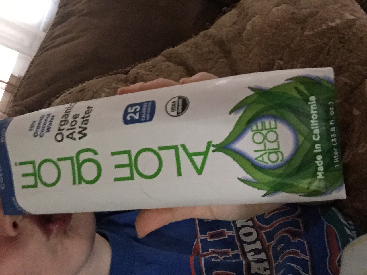 Aloe Gloe Organic Aloe Water, 15% Coconut Water: Calories, Nutrition ...