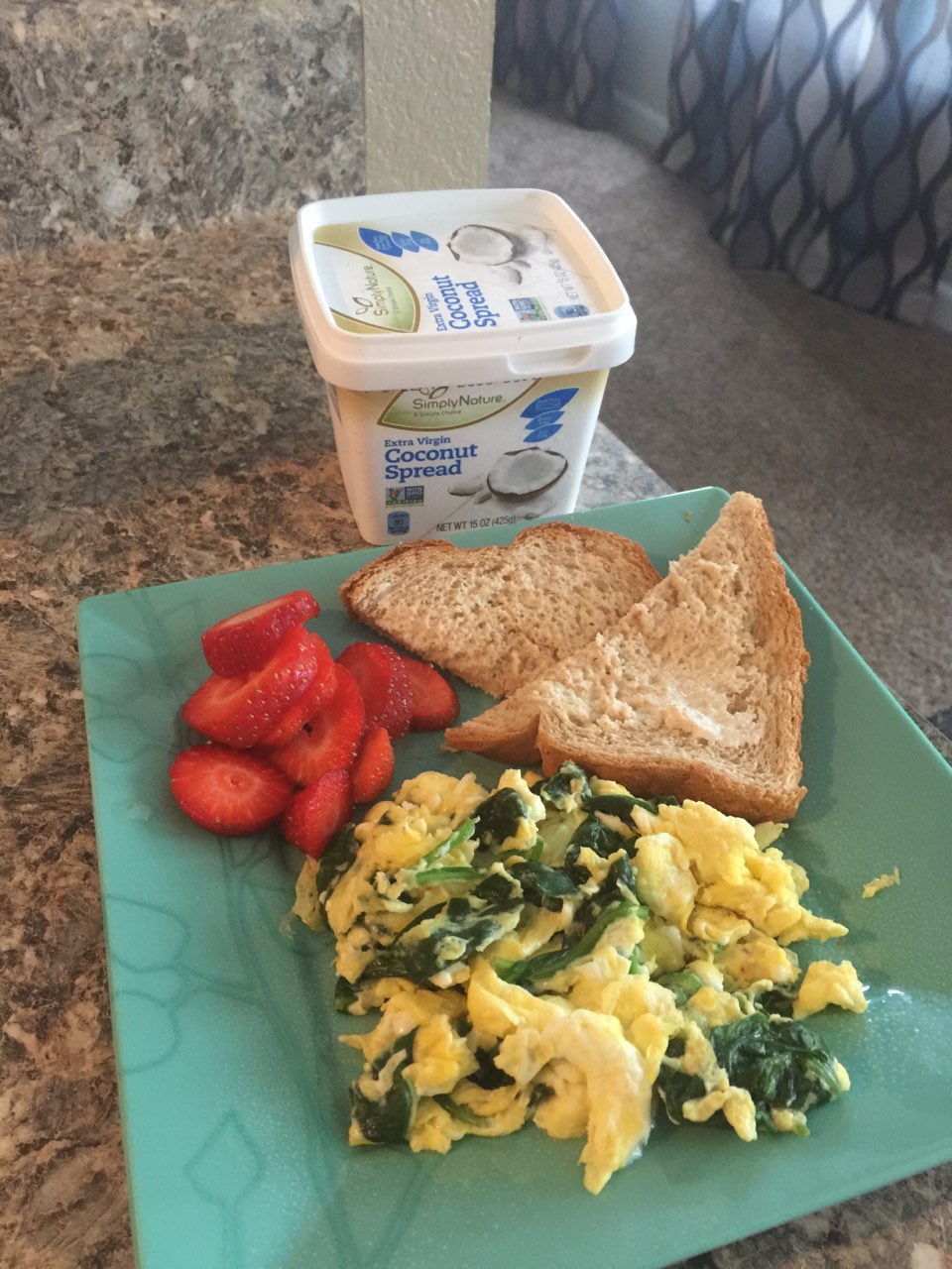 Saturday morning breakfast with my new favorite replacement for ...