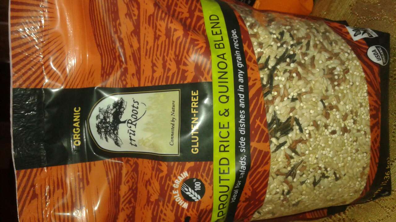 tru Roots Sprouted Rice & Quinoa Blend, Organic: Calories, Nutrition ...
