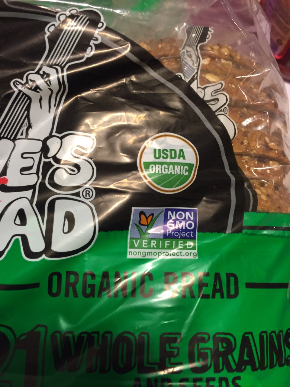 Dave's Killer Bread Bread, 21 Whole Grain And Seeds: Calories ...
