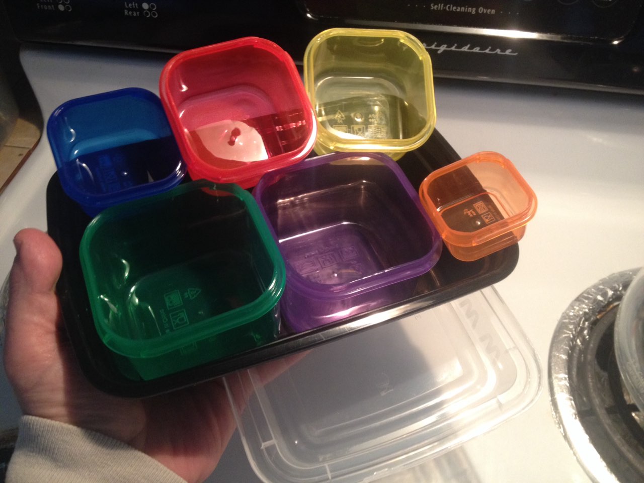Based upon a previous discussion, I purchased a portion control kit ...