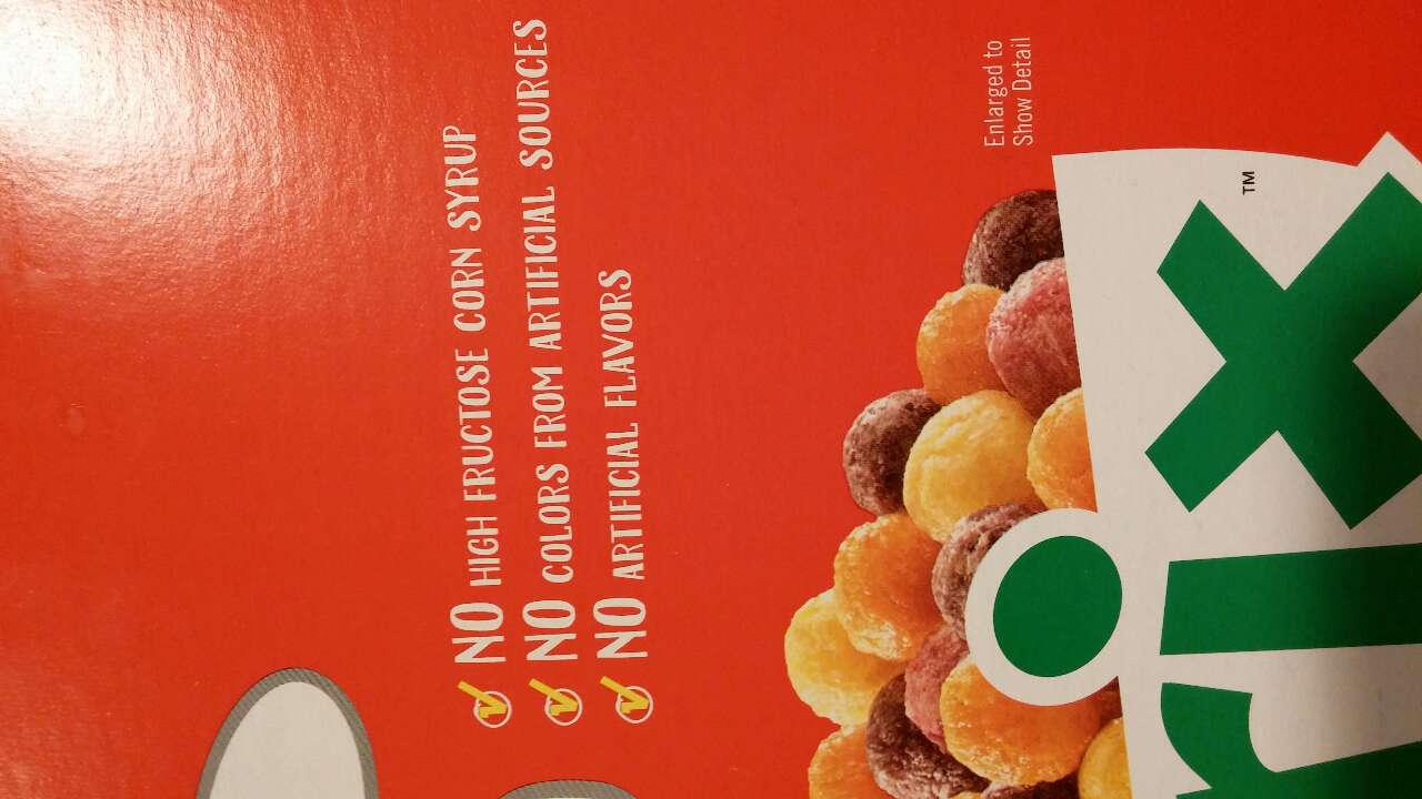 General Mills Cereal, Trix: Calories, Nutrition Analysis & More | Fooducate