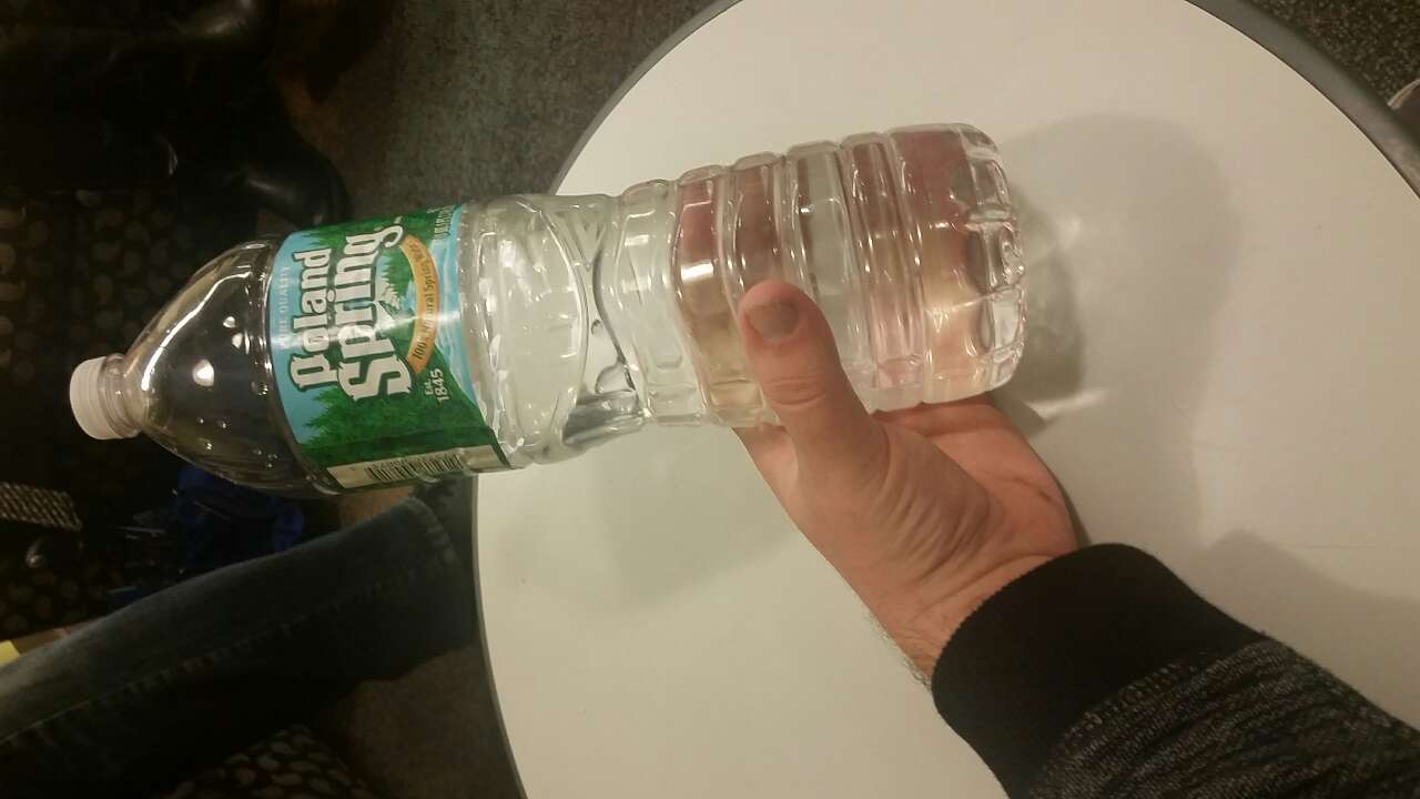 Comically big bottle of water from my school caf lol | Fooducate Diet ...