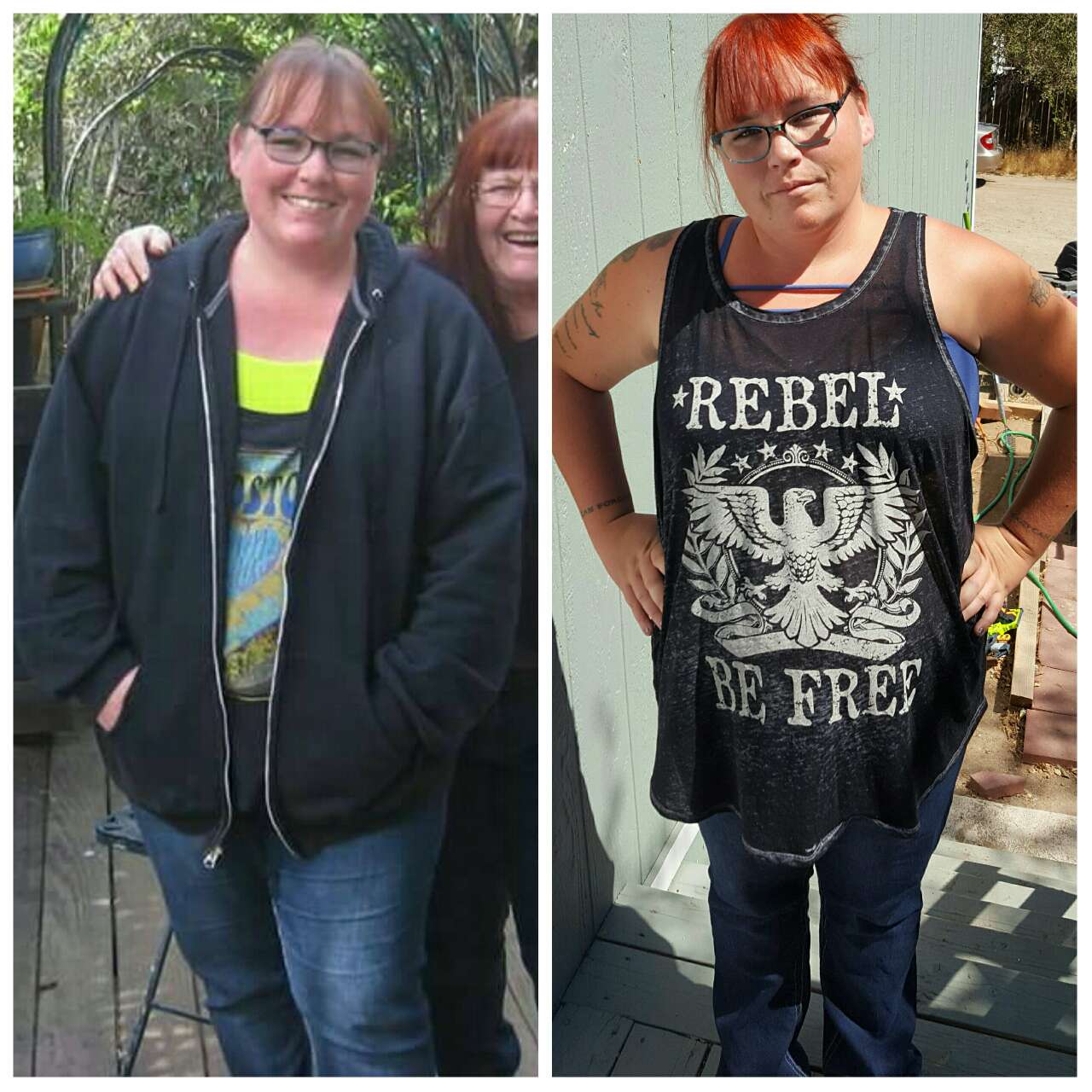 23 lbs down... I finally have the courage to share a photo... please ...