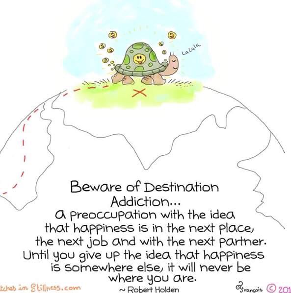 The quest is not at quest end, but in the questing! Beware of ...