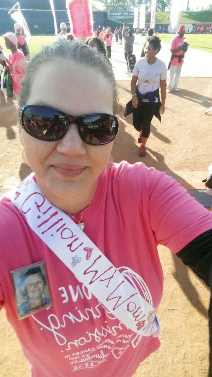 Up at 5am for the First Ladies Walk for life in Columbia. 3 mile walk ...