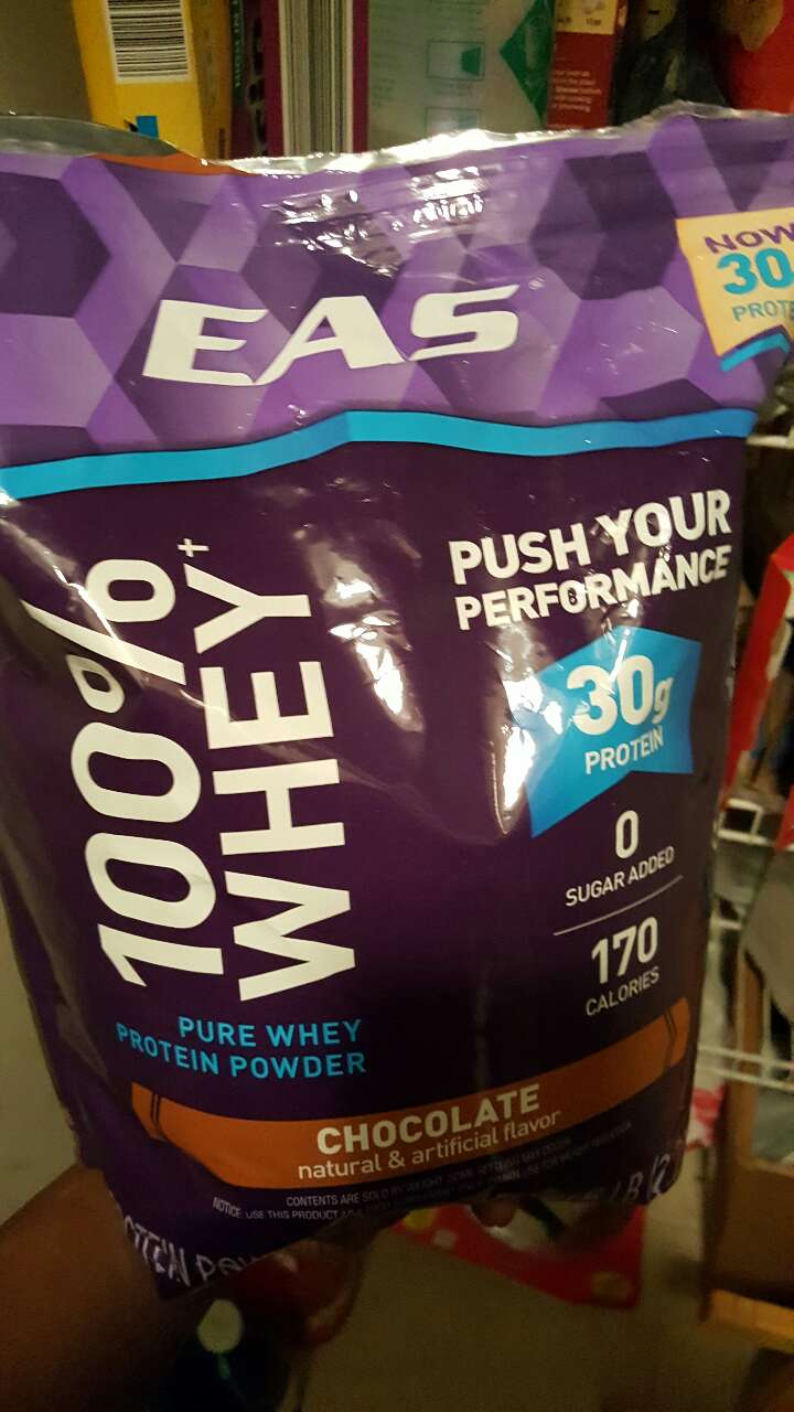EAS 100% Whey Protein Chocolate: Calories, Nutrition Analysis & More ...