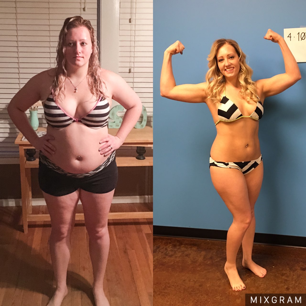 Here Is My Before And After Picture I m Feeling Pretty Confident For
