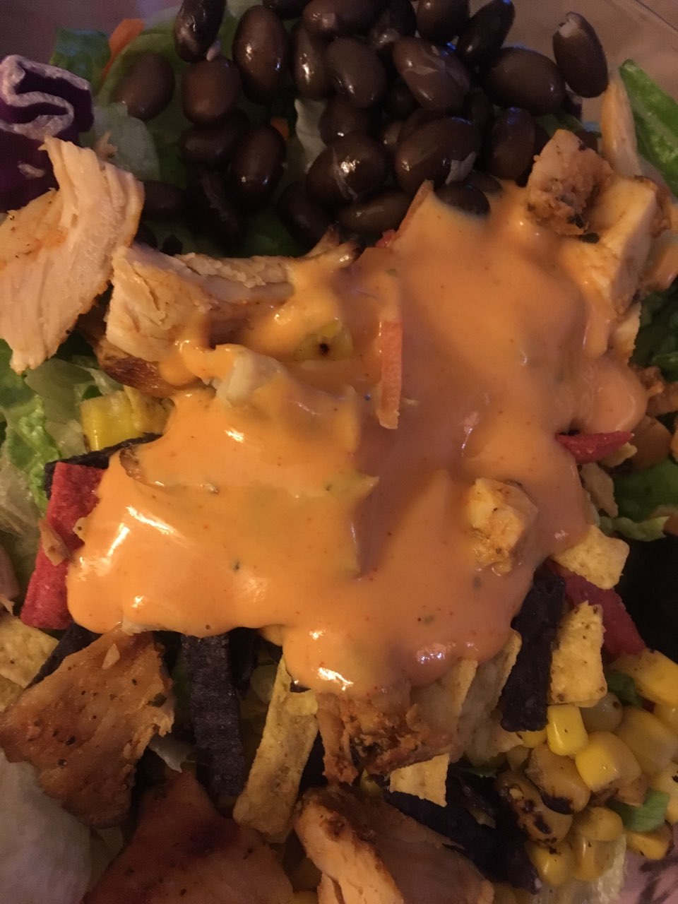 Ready Pac Bistro Bowl, Chopped Salad, Kickin BBQ: Calories, Nutrition ...