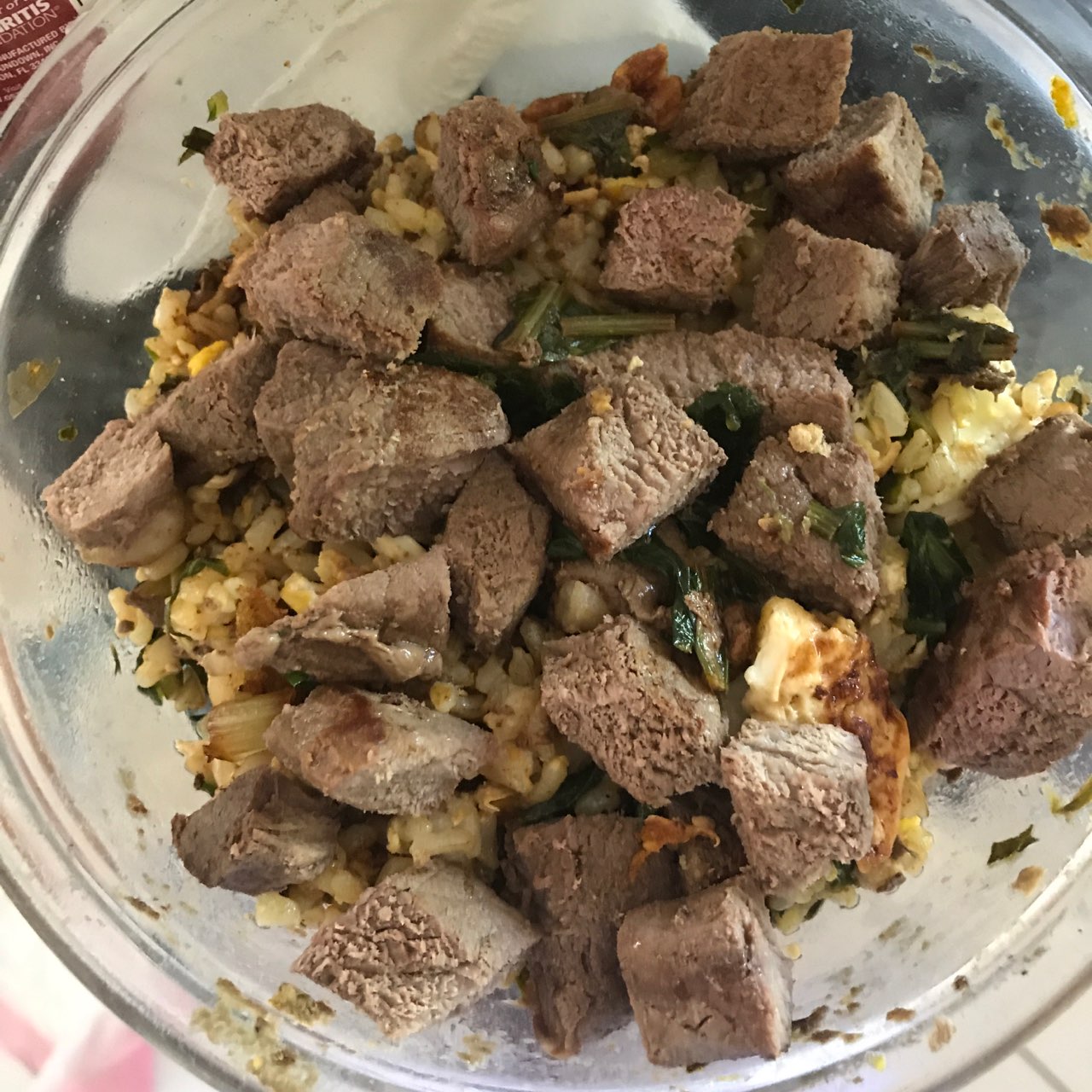 Beef, Australian, grass-fed, round, top round cap-off steak/roast ...