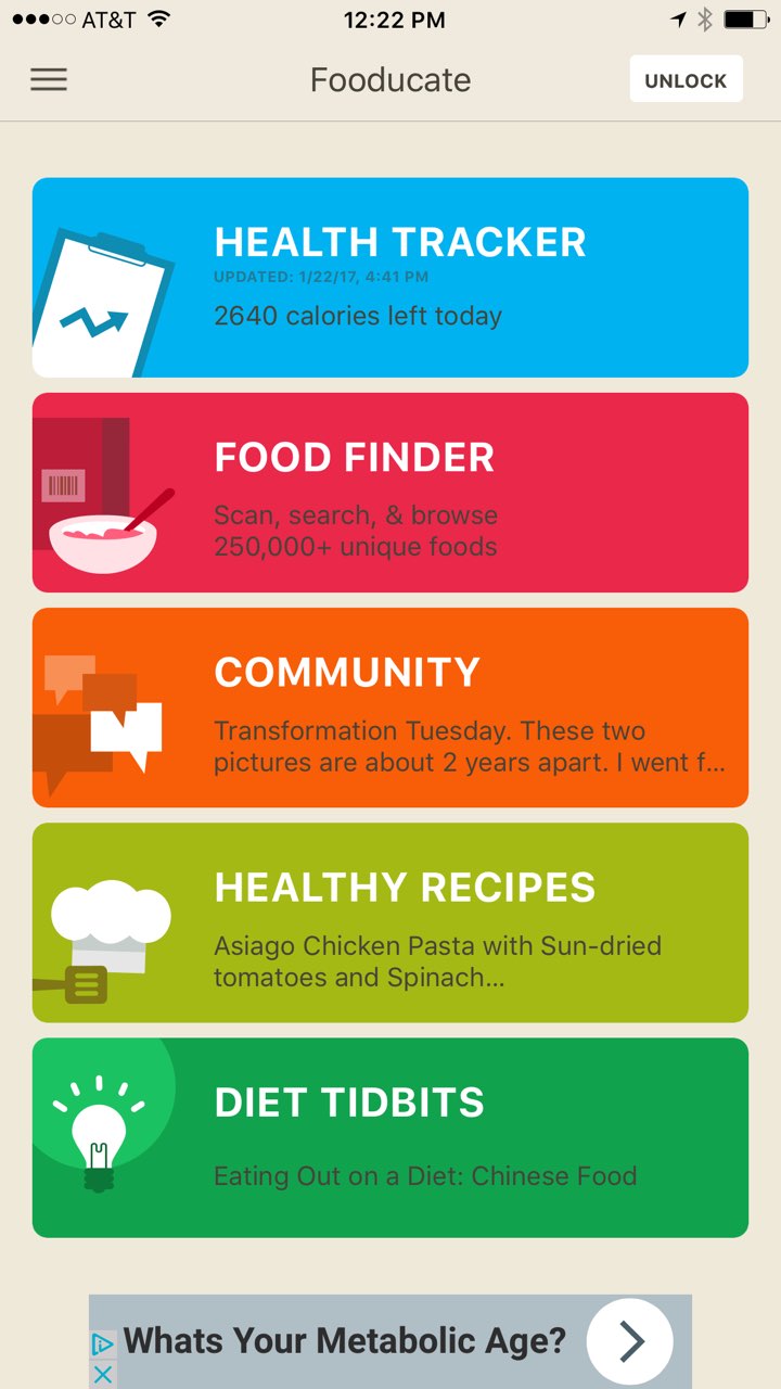 the reviews for this fooducate app said it would give you nutritional ...