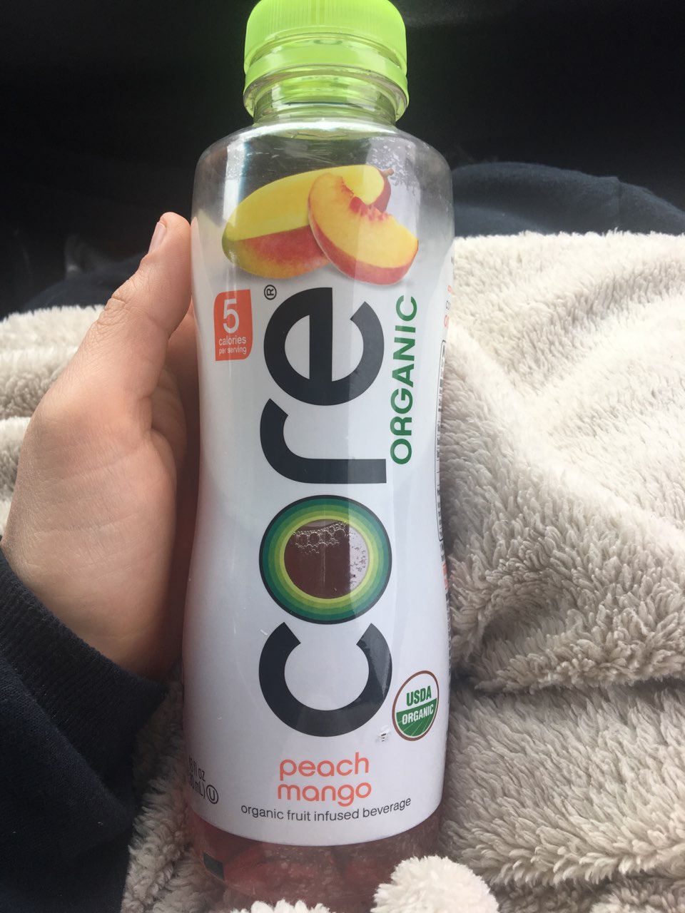 Core Organic Peach Mango, Organic Fruit Infused Beverage: Calories ...