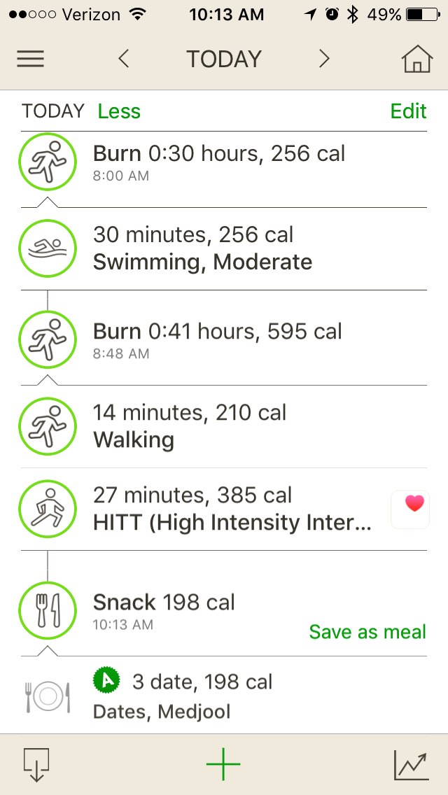 For me, the hard part is just getting out the door in the AM. Today was ...