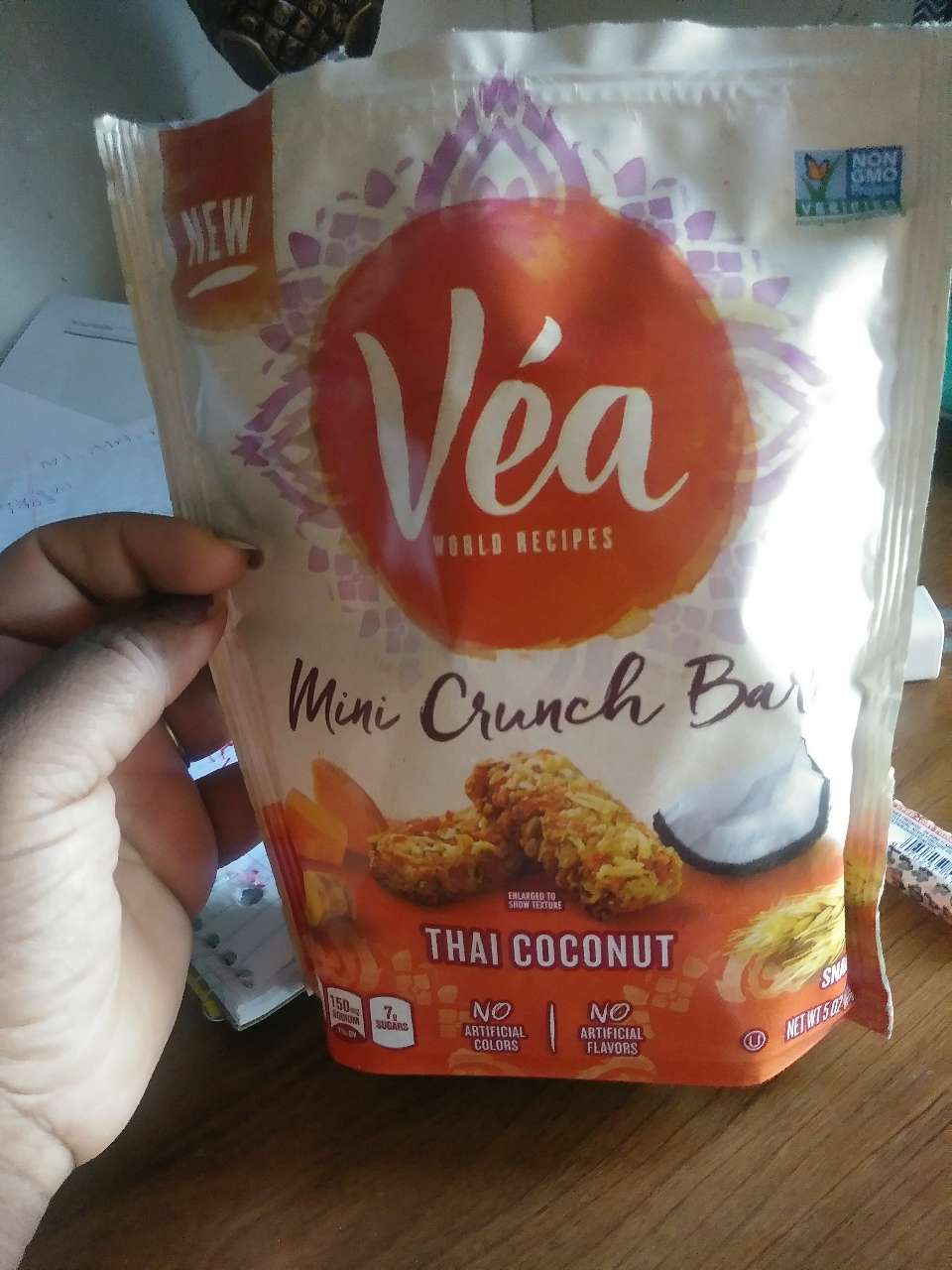 Vea Mini Crunch Bars, Thai Coconut: Calories, Nutrition Analysis & More ...