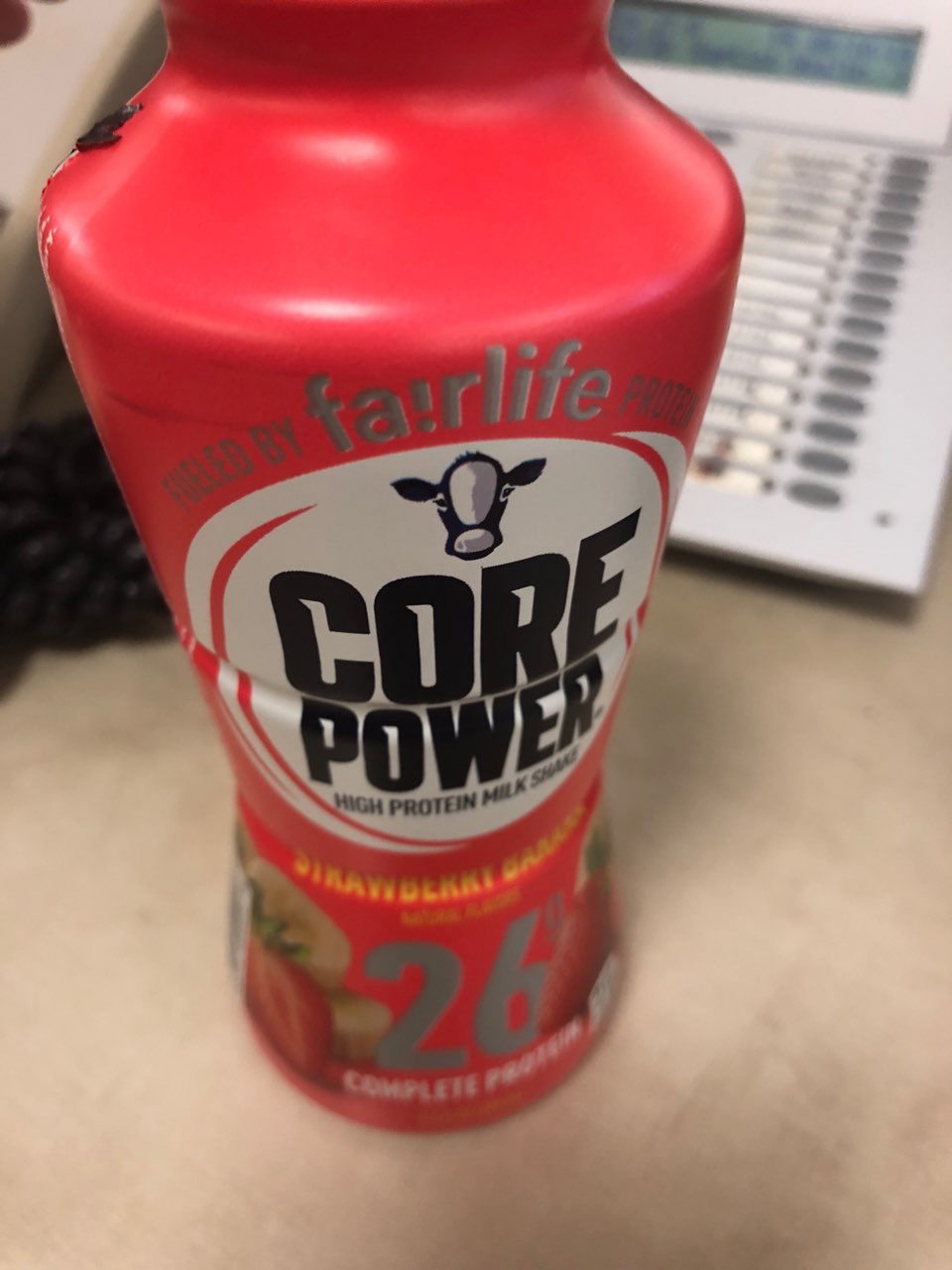 Core Power Strawberry Banana Protein Shake: Calories, Nutrition ...