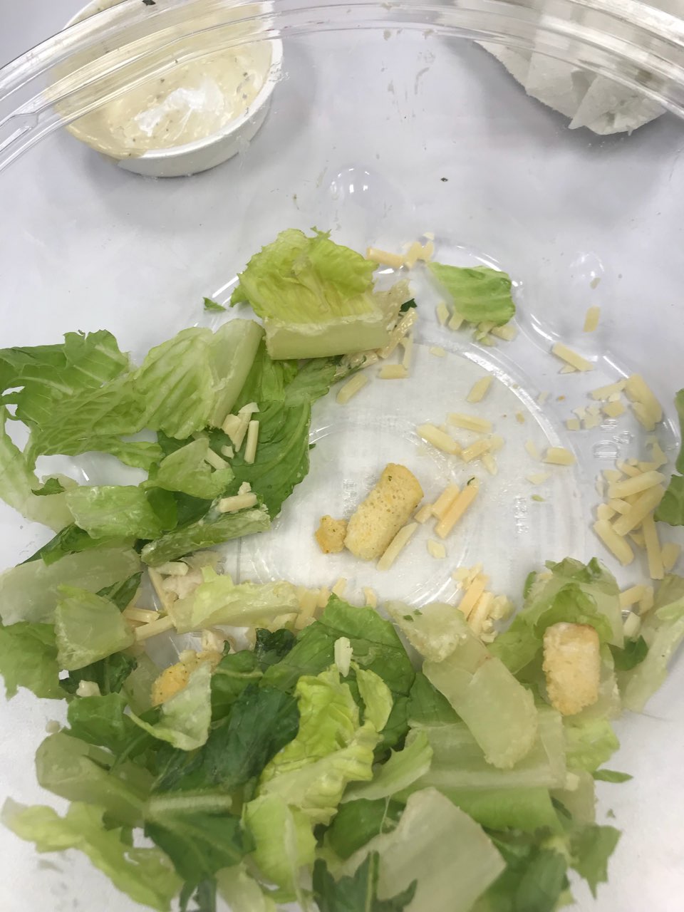 I was TOO HUNGRY 😫 to post the picture before I start eating , but this ...