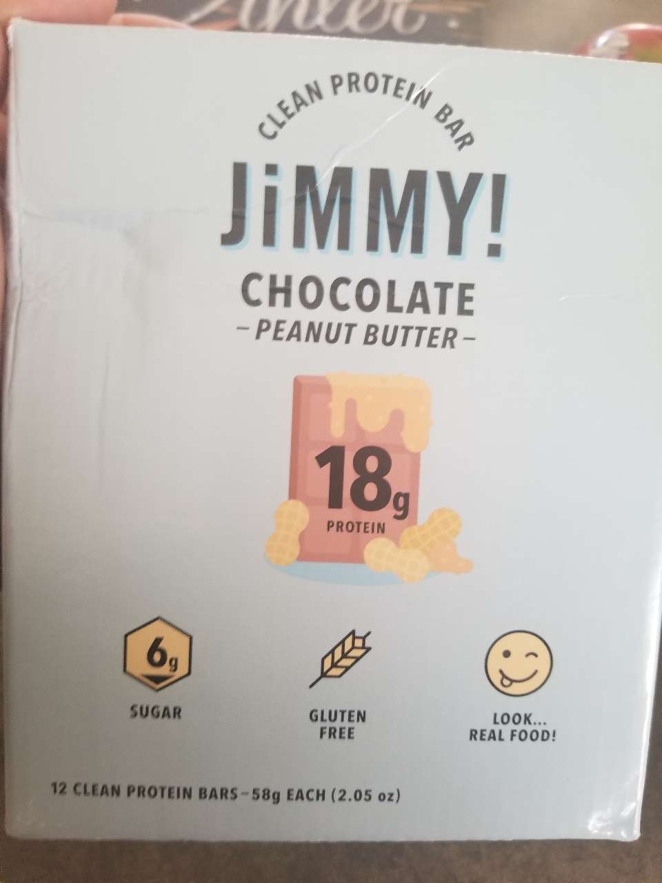 Jimmy! Protein bar, chocolate peanut butter: Calories, Nutrition ...