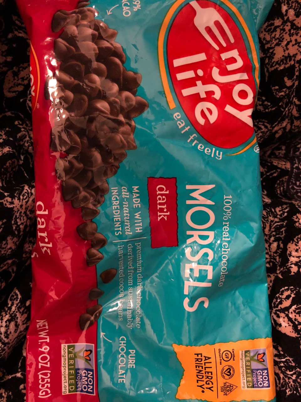 Enjoy Life Dark Chocolate, Morsels: Calories, Nutrition Analysis & More ...