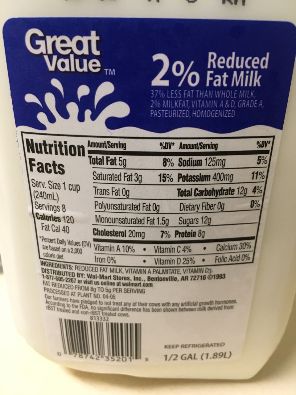 Nutrition Label Whole Milk Labels Design Ideas My XXX Hot Girl