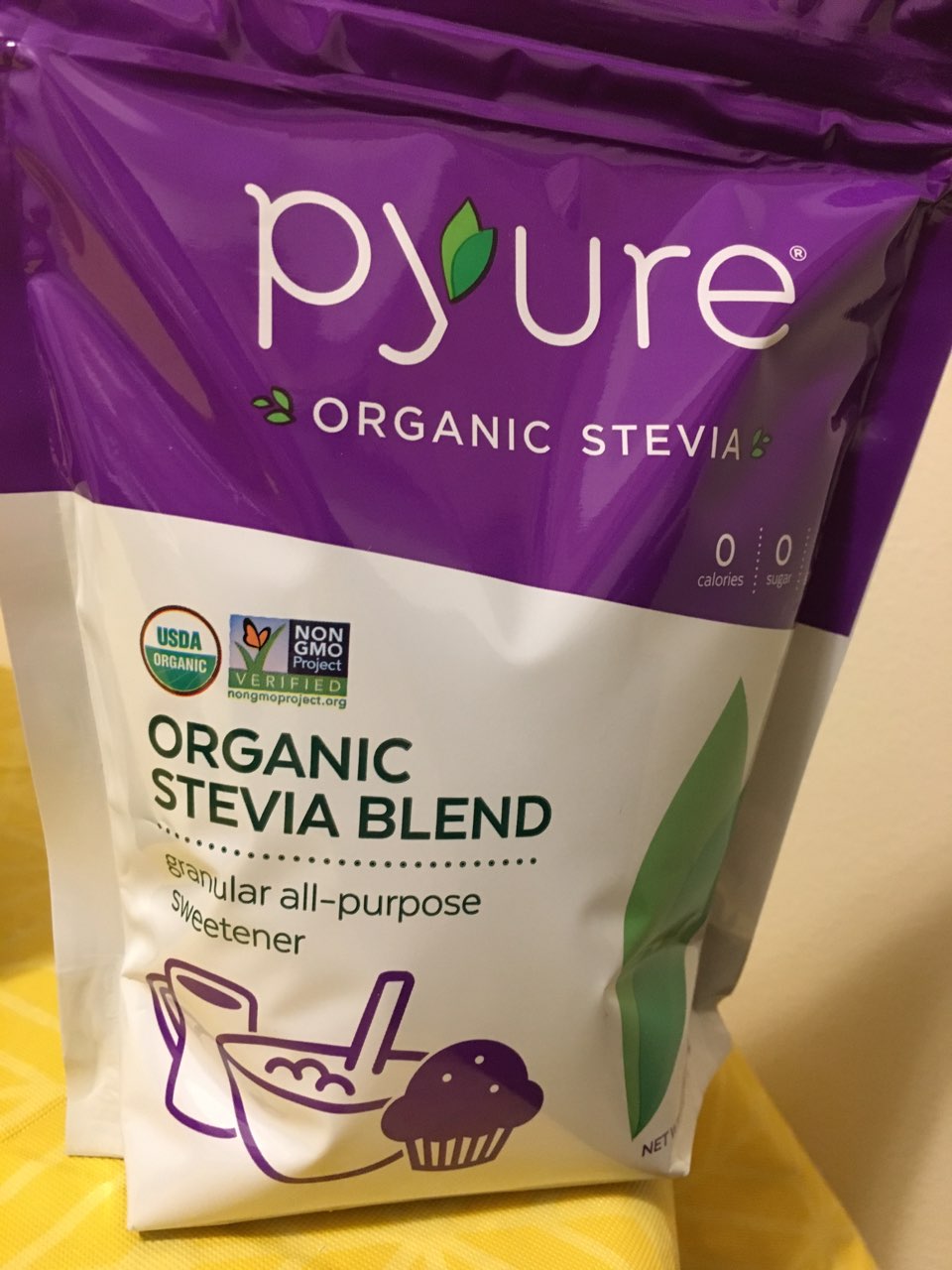 Pyure All-Purpose Stevia Blend, Organic: Calories, Nutrition Analysis ...