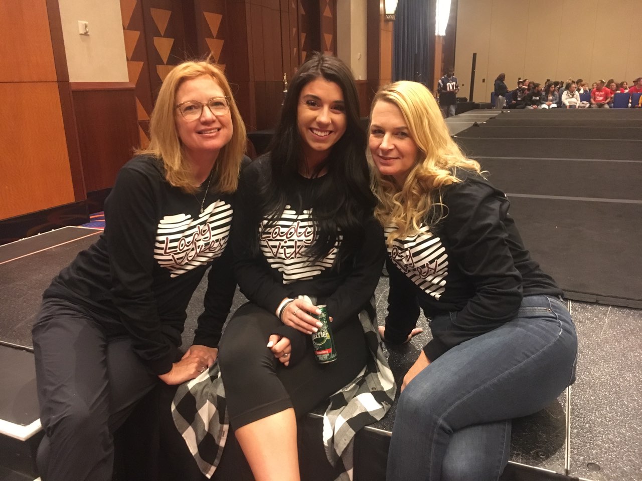 12 hours of running at cheer competition. 20k steps.. fueled all day by ...