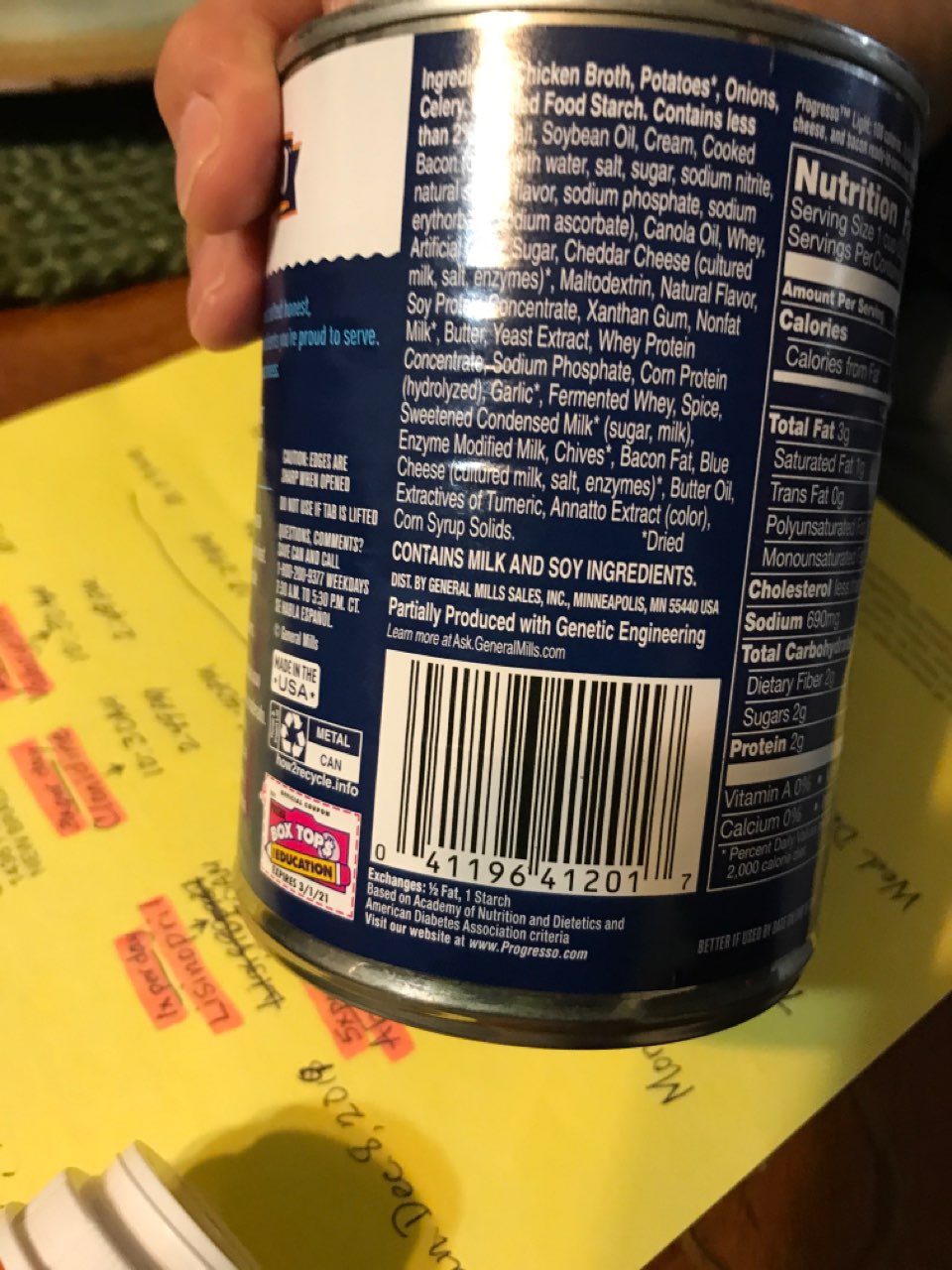 Great Value Chicken And Wild Rice Soup: Calories, Nutrition Analysis ...