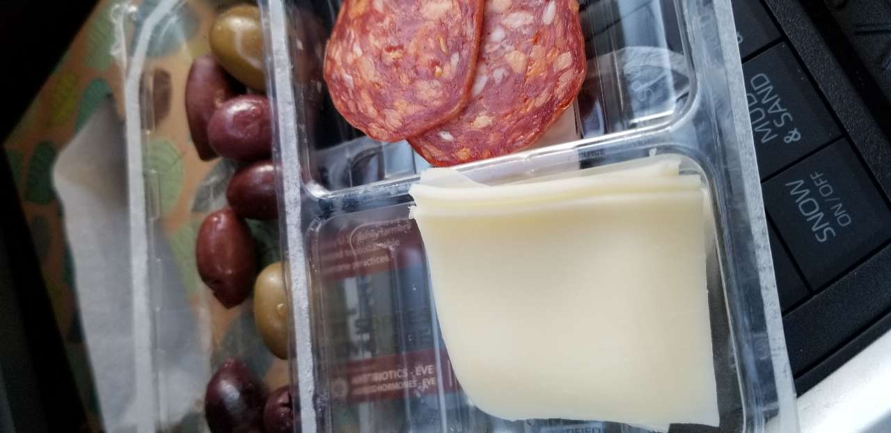 Going through the car wash having a snack I picked up at Natural ...