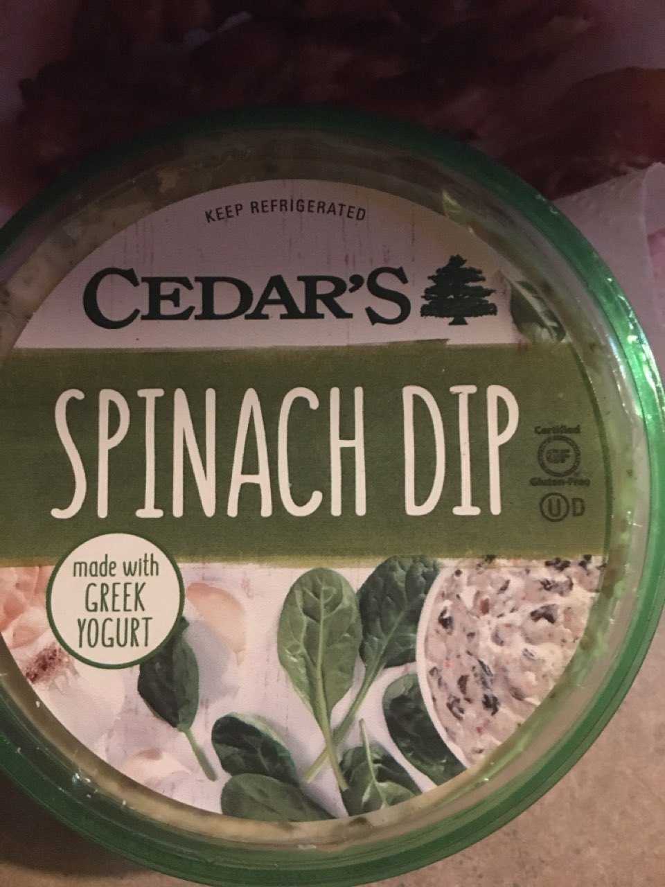 Cedar's Spinach Dip: Calories, Nutrition Analysis & More | Fooducate
