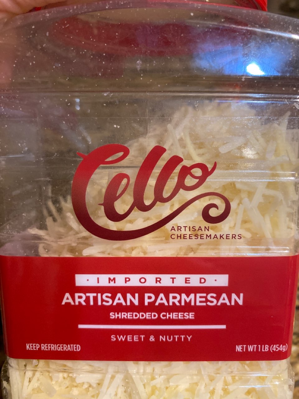 Cello Cheese, Artisan Parmesan, Shredded: Calories, Nutrition Analysis ...