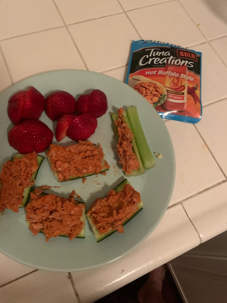 StarKist Tuna Creations, Hot Buffalo Style: Calories, Nutrition ...
