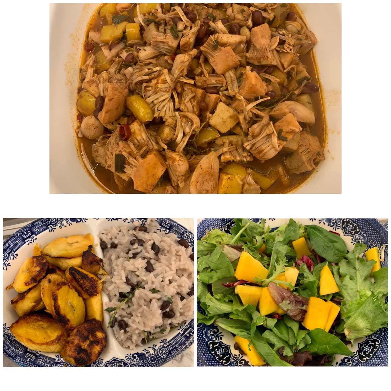 Caribbean night by Chef Z. This is amazing and vegan! The recipe if ...