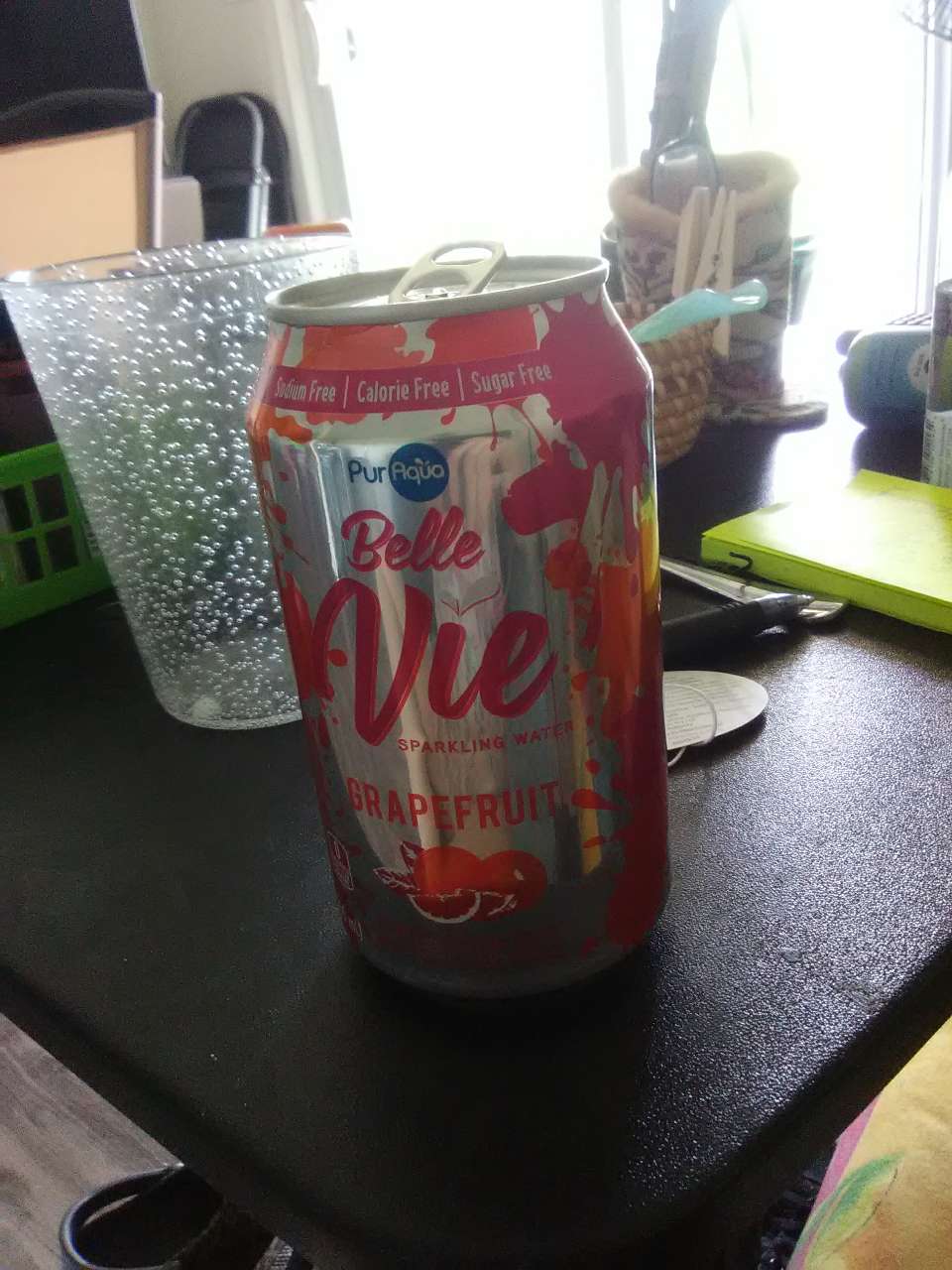 Pur Aqua La Vie, Natural Grapefruit Flavored Sparkling Water: Calories ...