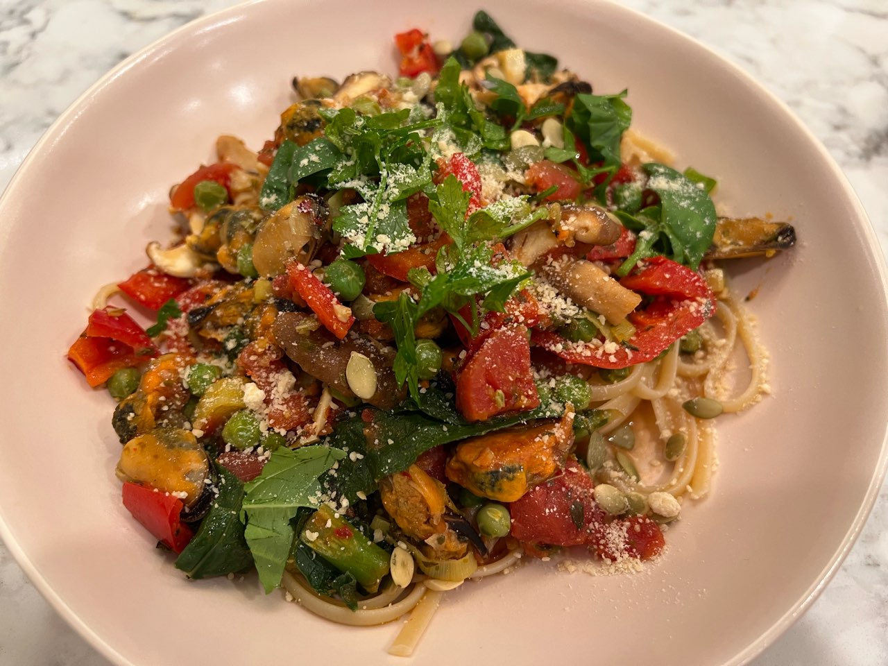 Pasta night at the Chef Z house. Happy New Year’s Eve eve! | Fooducate ...