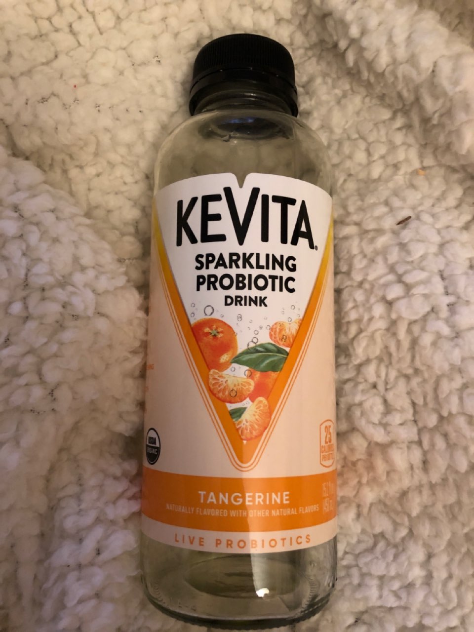 KeVita Sparkling Probiotic Drink, Tangerine: Calories, Nutrition ...