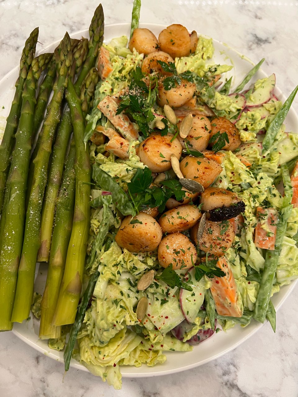 For dinner, I modified a recipe I found in the Eating Well magazine on ...