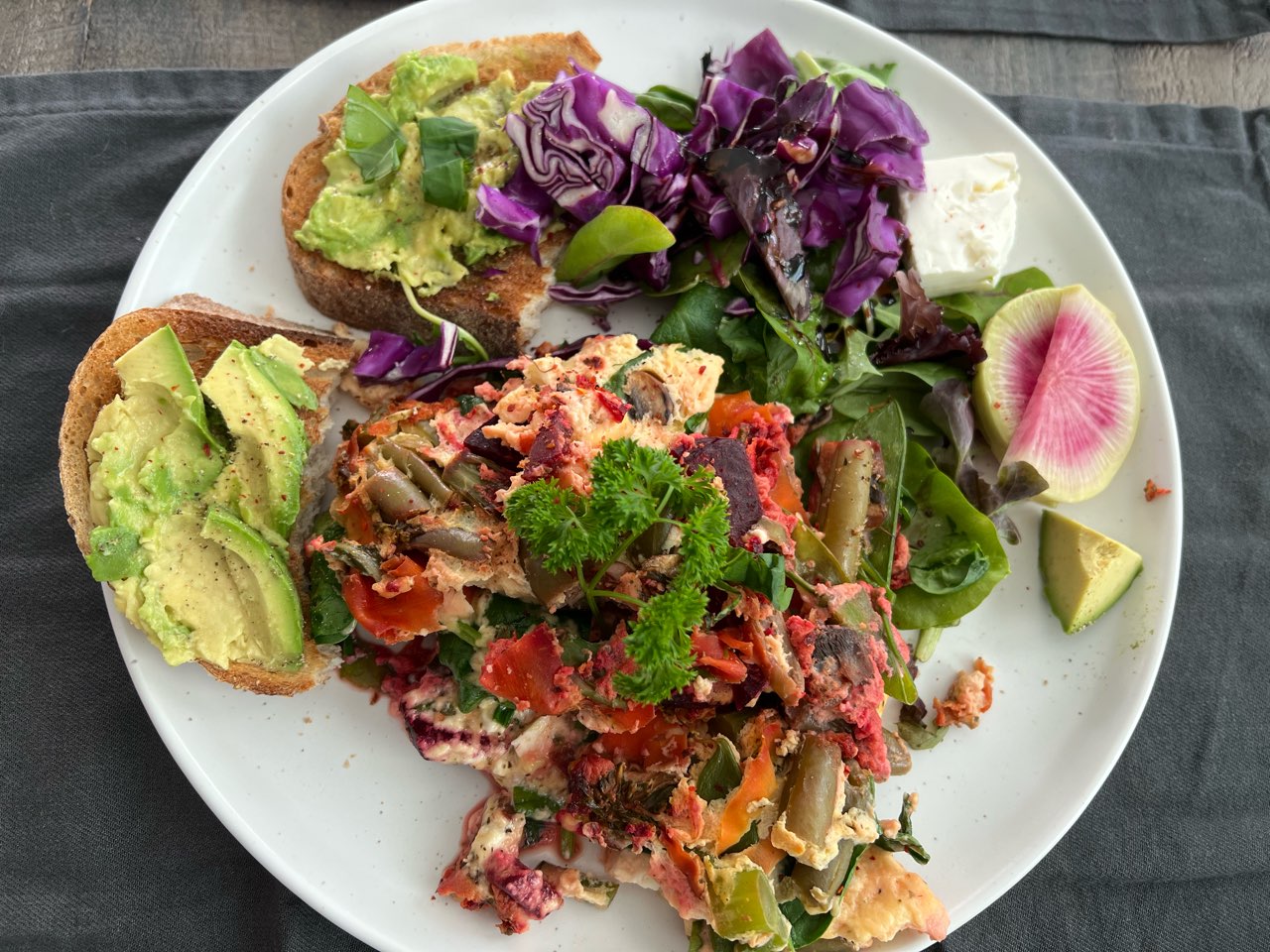 Brunch by Chef Z. Just add champagne | Fooducate Diet Motivation