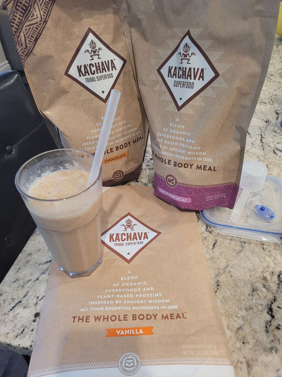 Ka'chava The Whole Body Meal, Vanilla: Calories, Nutrition Analysis ...
