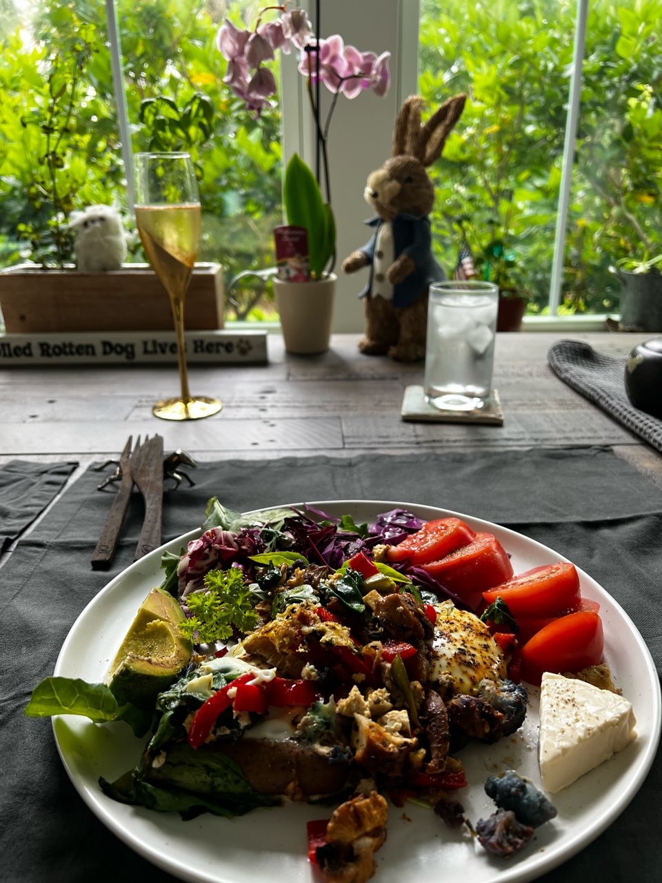 Champagne brunch on Saturday. By Chef Z | Fooducate Diet Motivation