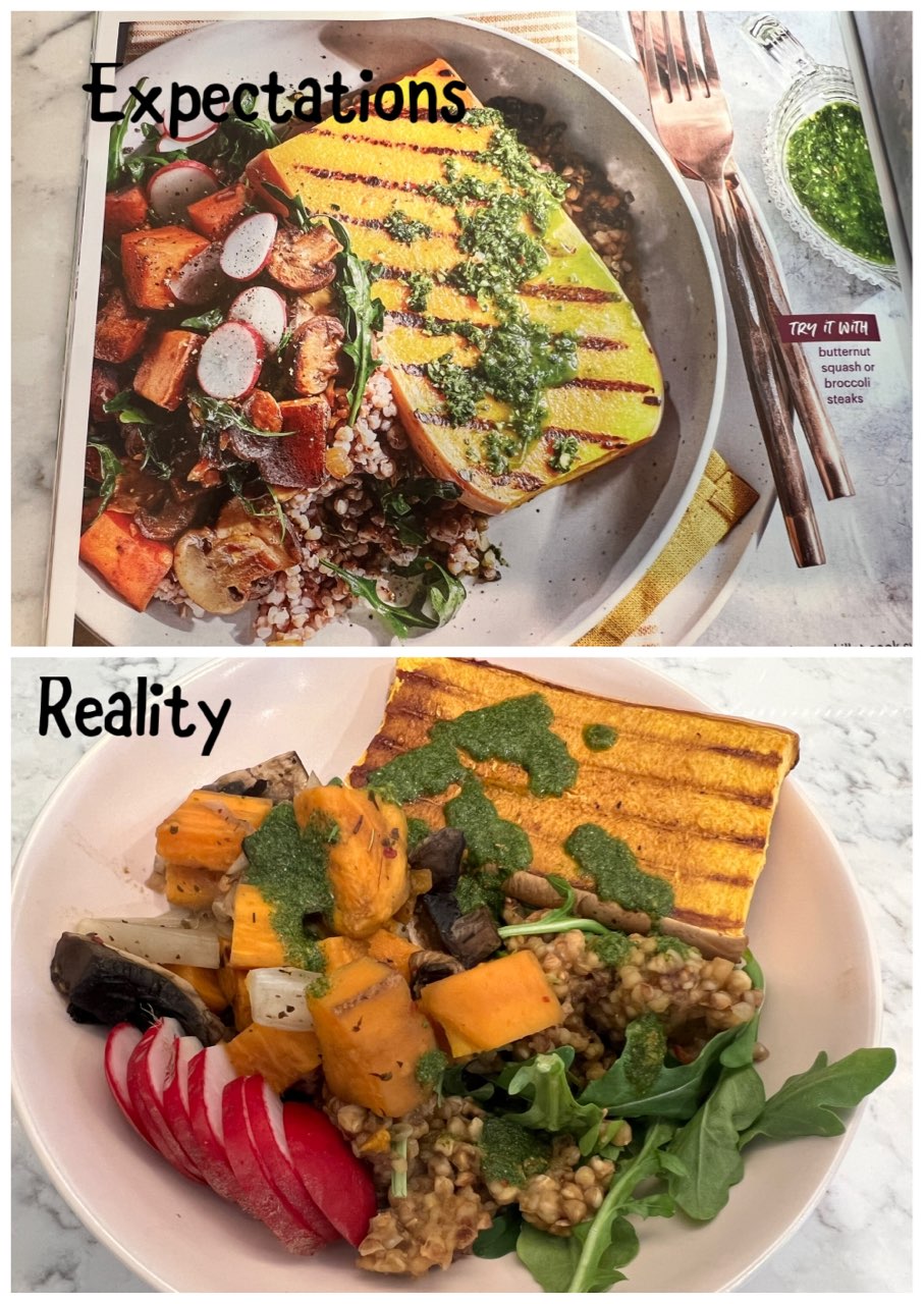 Another amazing dinner from Forks Over Knives! Veggie steak night. By ...