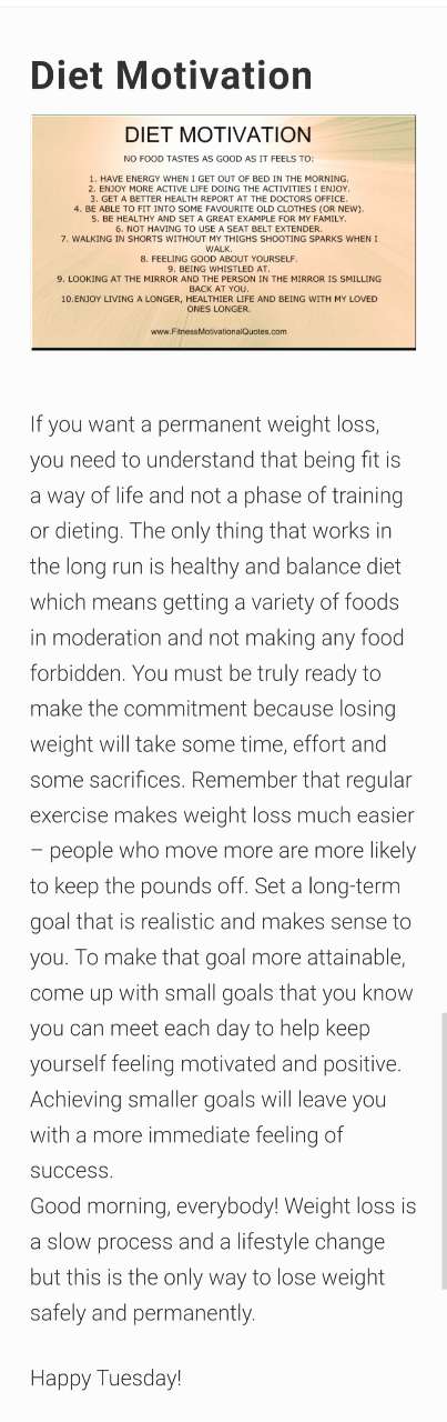 | Fooducate Diet Motivation