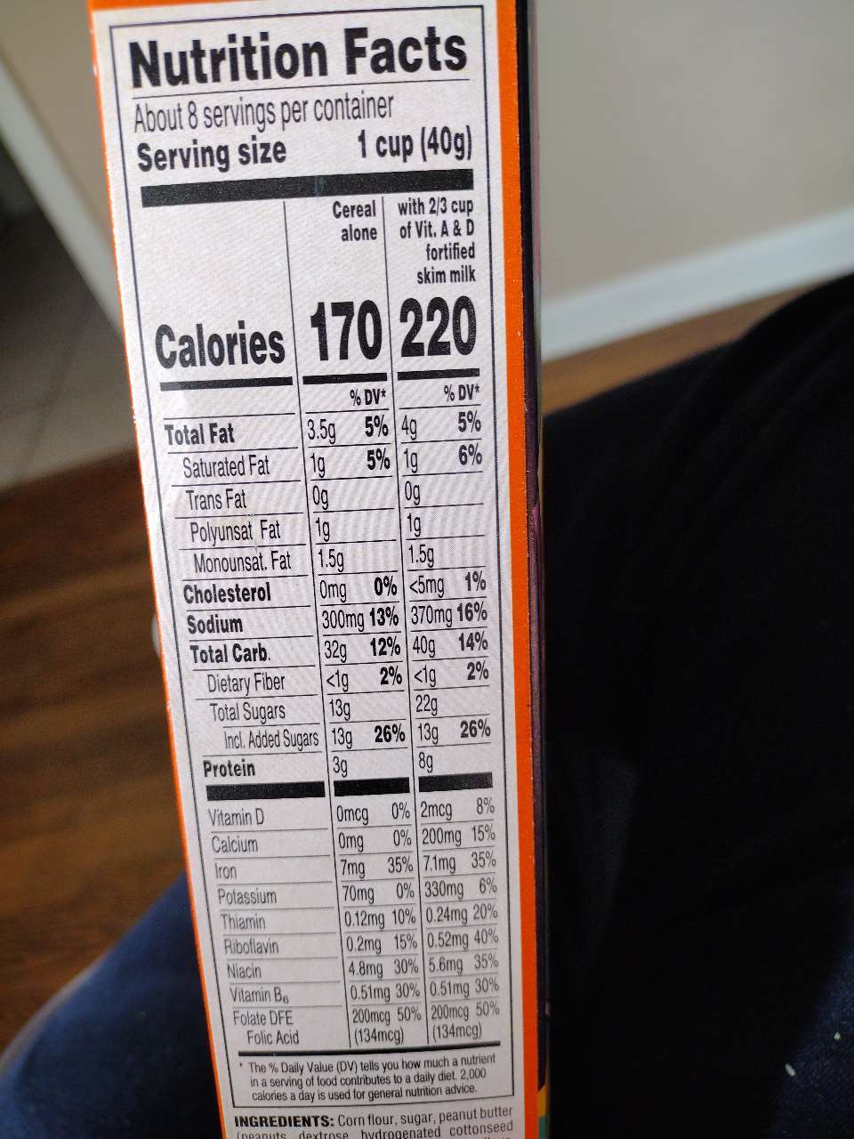 Cap'n Crunch Cereal, Oats & Corn, Sweetened, Peanut Butter Crunch ...