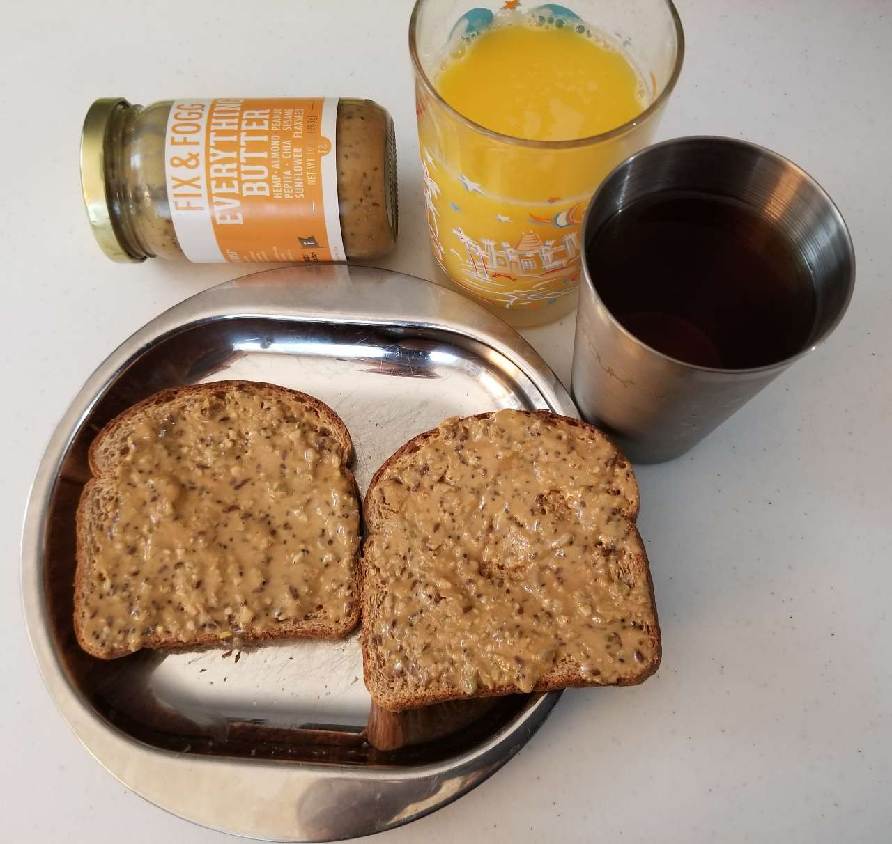 Breakfast this morning was an experiment that turned out well. I ...