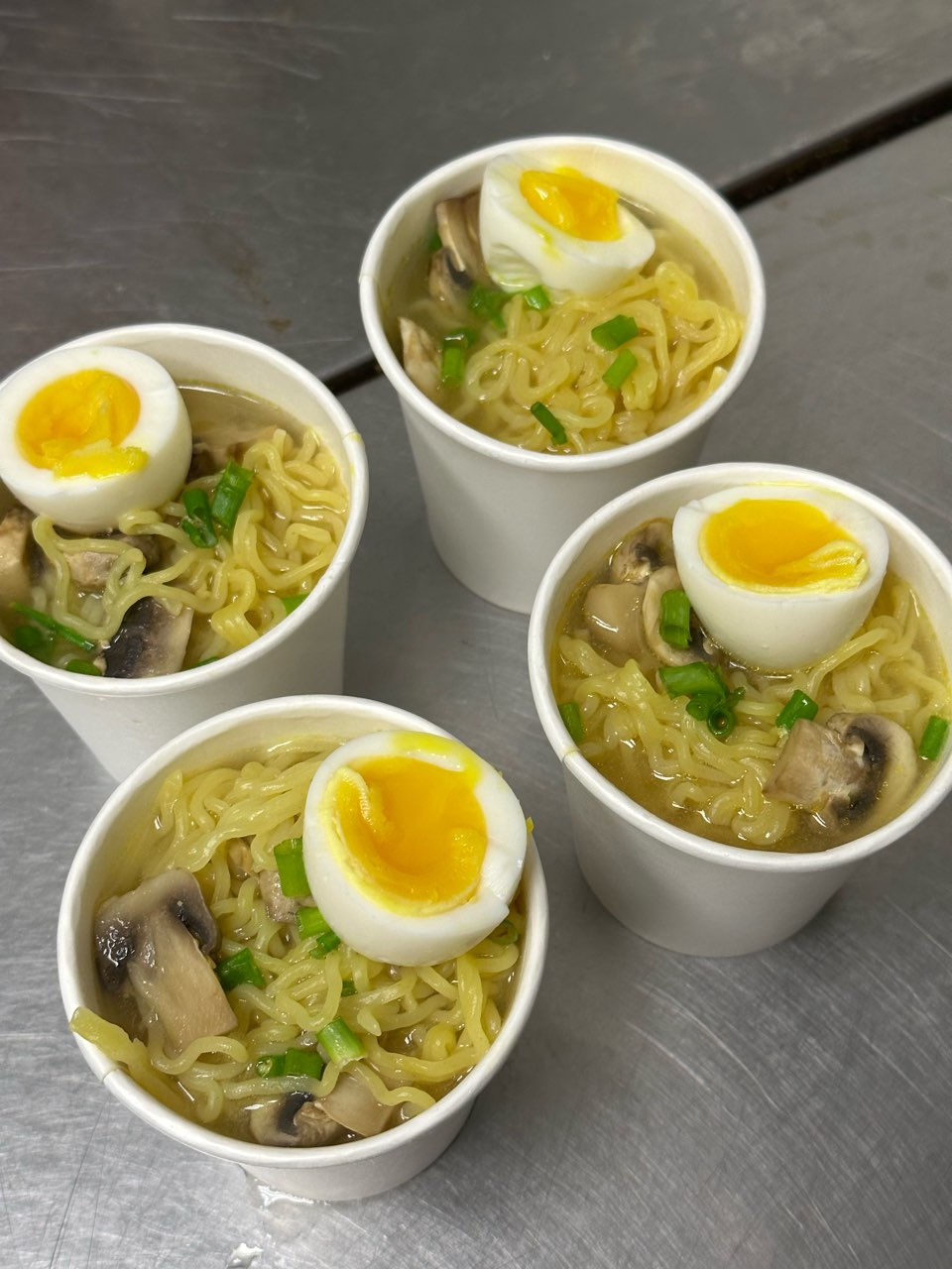 Made quick “instant” ramen at work for me, coworker, her sister and my ...