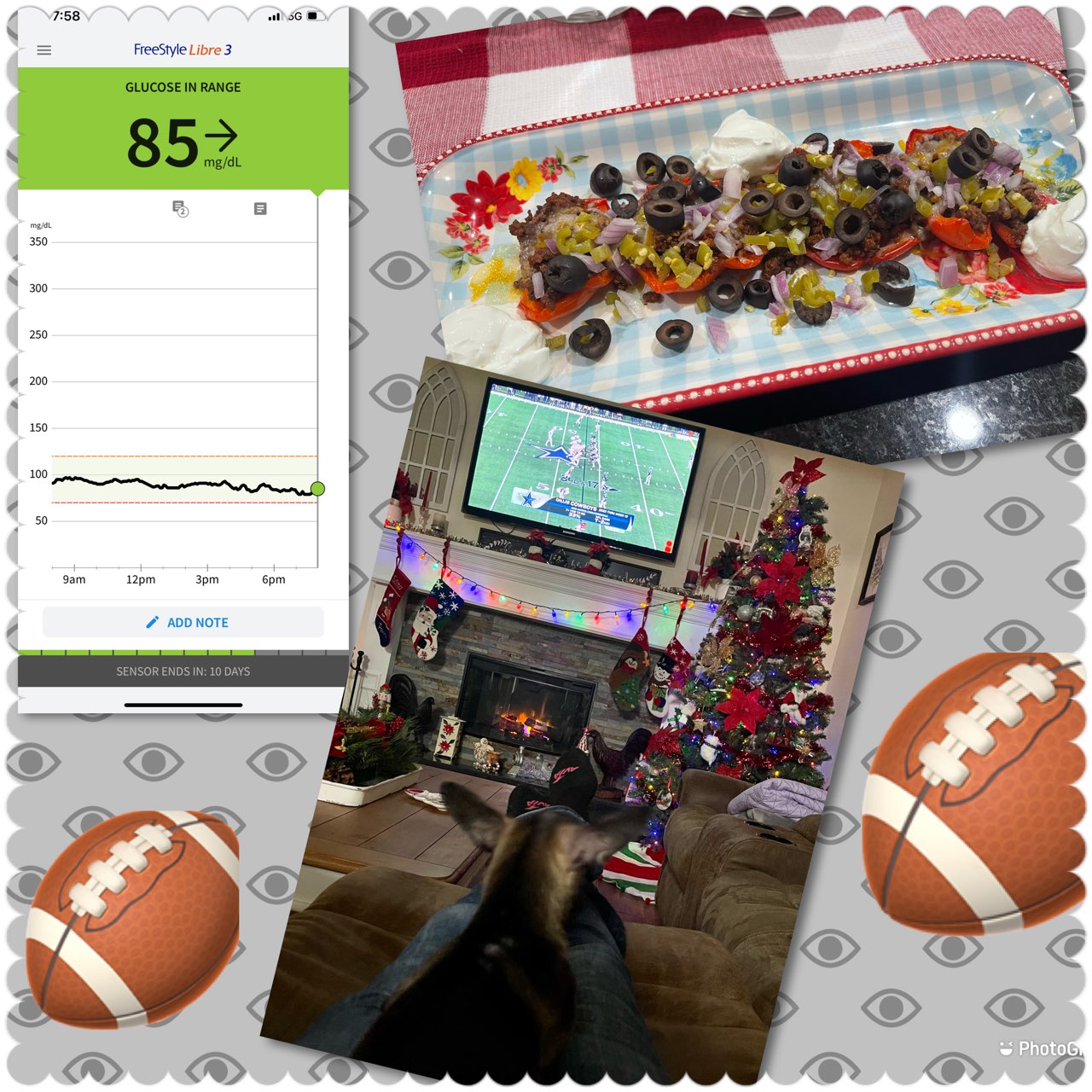 I made nachos for game night. I used roasted bell peppers to replace ...