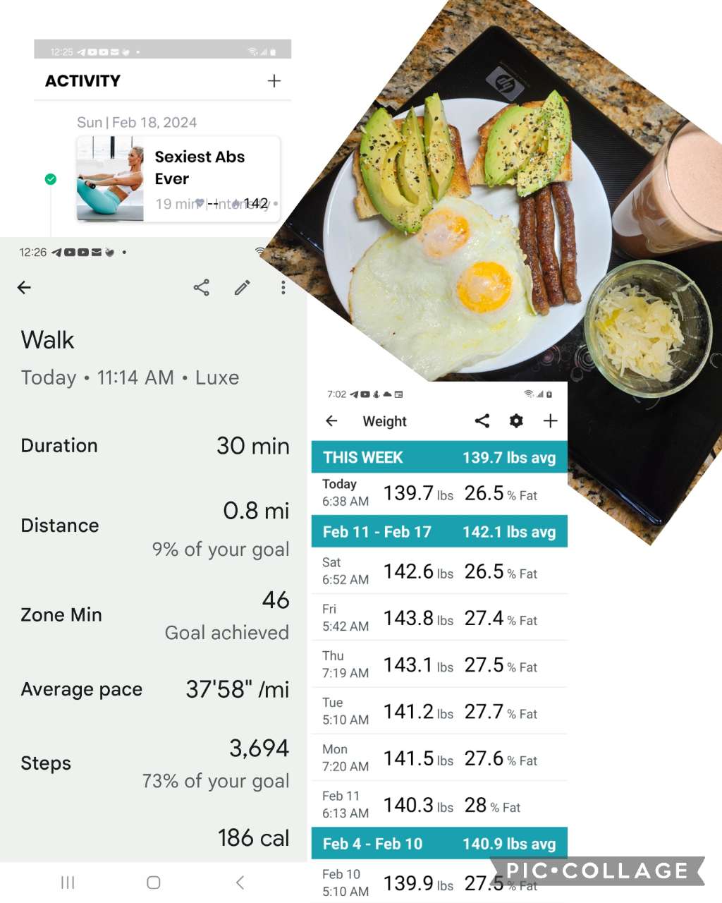Pleasantly surprised to wake up with 2.9 lbs weight loss 😳 Must have ...